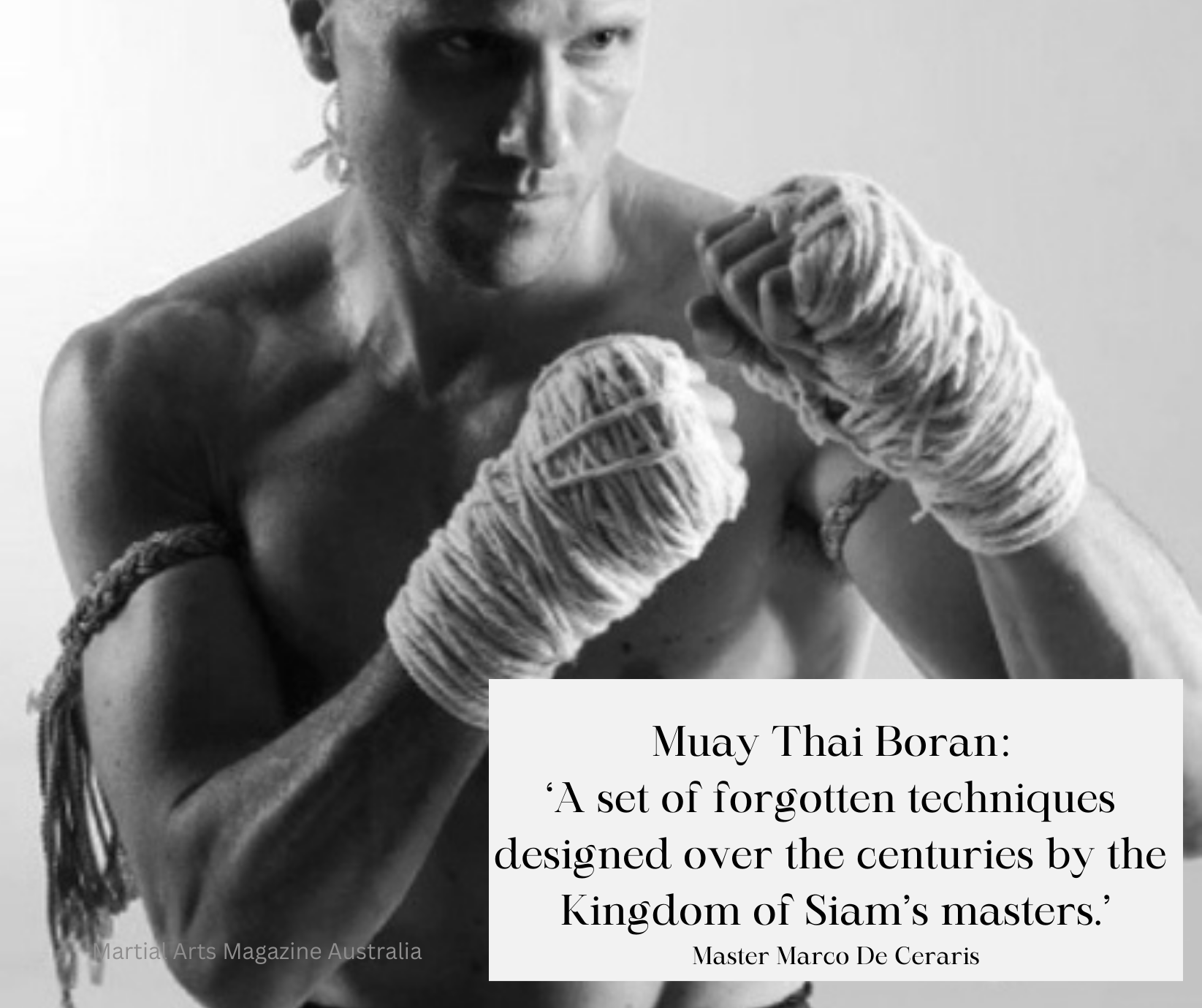 IMBA – The International Muay Boran Academy – Martial Arts Magazine Australia